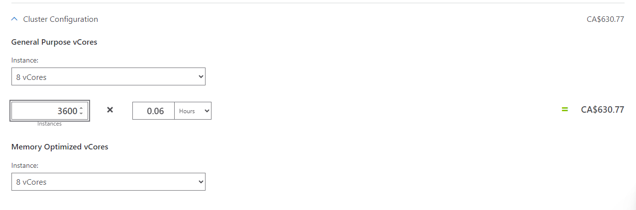 Azure Data Factory vCore Data Flow Costs - Microsoft Q&A