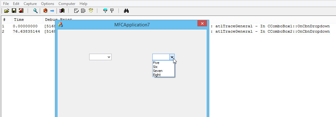 MFC CComboBox OnDropdown - Microsoft Q&A