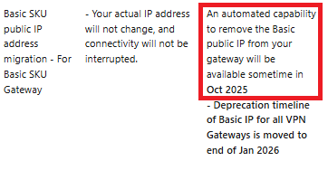 Upgrade to Standard SKU public IP addresses - Microsoft Q&A