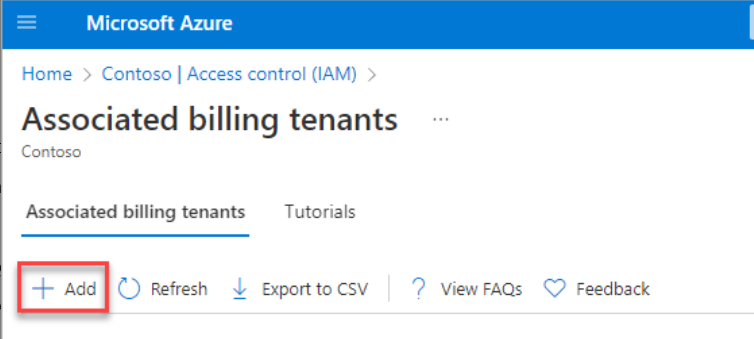 How can I enable full multi-tenant billing access so both Tenant A and ...