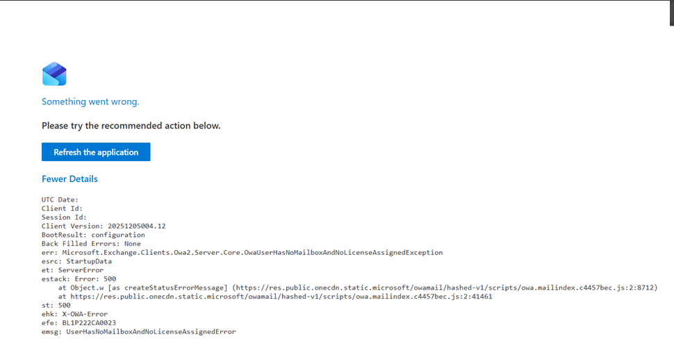Outlook email login issue - Microsoft Q&A