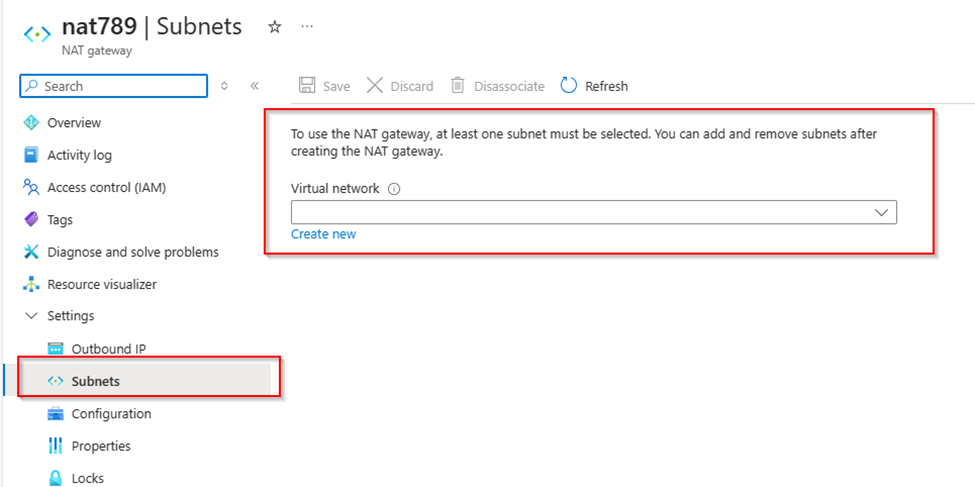 How to dis associate subnet from NATGateway using Azure SDK. - Microsoft Q&A