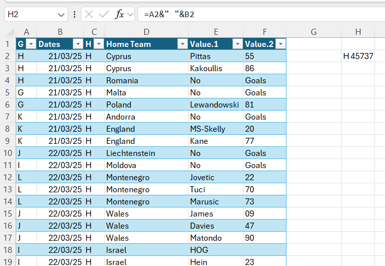 Why does Excel change date format when I joint two cells into one? How to correct? - Microsoft Q&A
