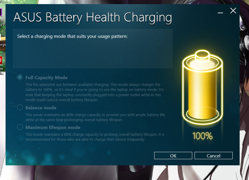 Apps ASUS Battery Health Charging - Microsoft Q&A
