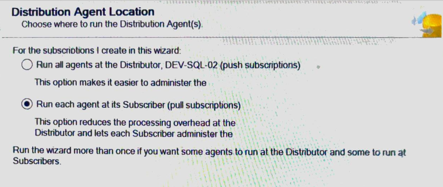 Transactional Replication On A Sql Managed Instance As A Subscriber With Pull Subscription