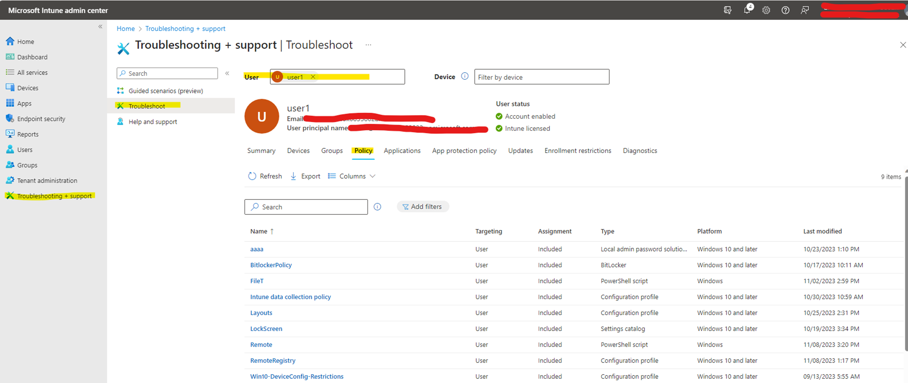 Intune Conflict with Password Required Type - Microsoft Q&A