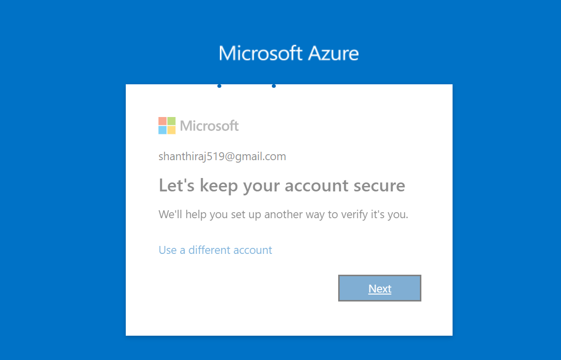 unable to login portal.azure.com - Microsoft Q&A