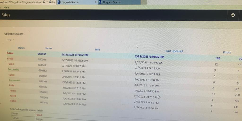 Patching process on SharePoint 2016 servers - Microsoft Q&A