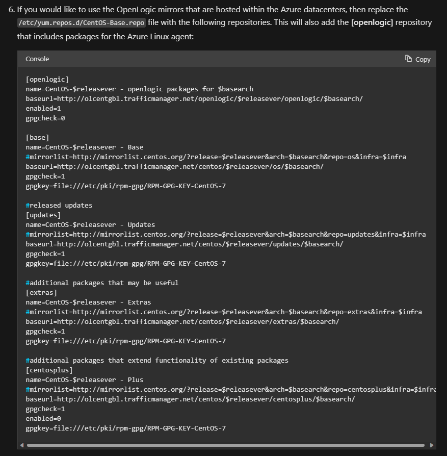 Linux CentOS 7 migration from Hyper-V to Azure - Microsoft Q&A