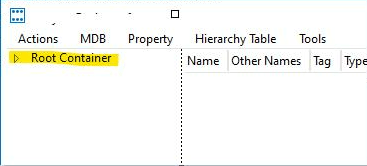 Can't see my recoverable items folder in MFCMAPI app. - Microsoft Q&A