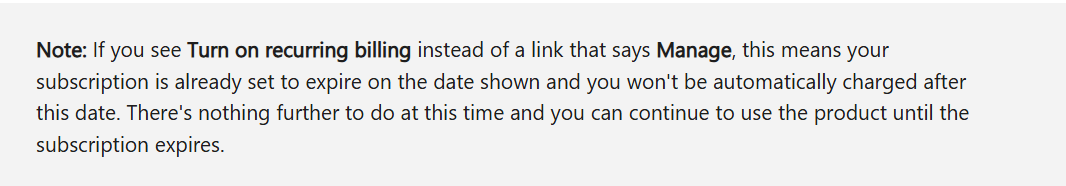 How to cancel subscription - Microsoft Q&A