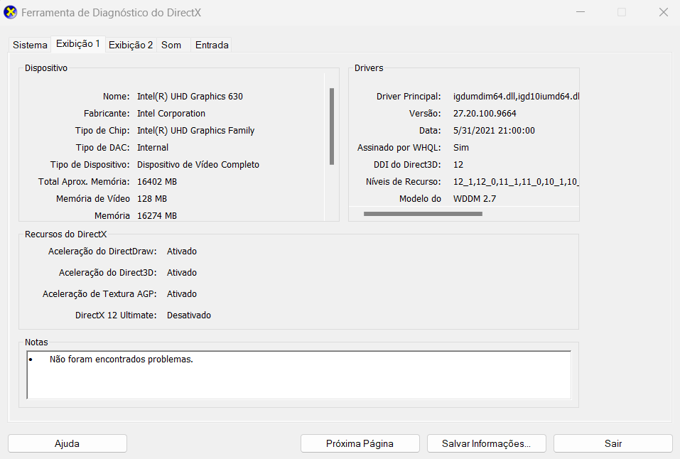 DirectX 12 Ultimate está desabilitado, como habilitar? - Microsoft Q&A