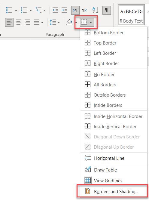 Word 2021 - crashing when clicking on Page Borders under Design tab ...