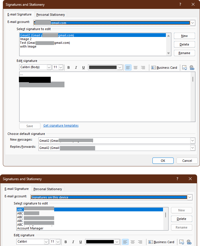 Outlook 365 signature problems (Outlook for Windows) - Microsoft Q&A