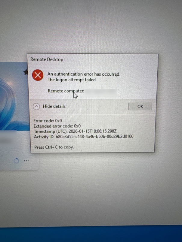 Windows 365 Cloud PC – User can sign in via web but not Windows App ...