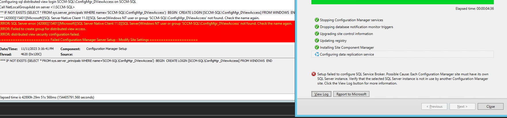 Failed To Migrate Database From One Sql To Another Multi Instance Sql Using Another Name For 5583