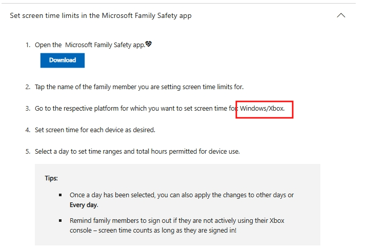 How do I set separate screen time limits for my son's devices? - Microsoft Q&A