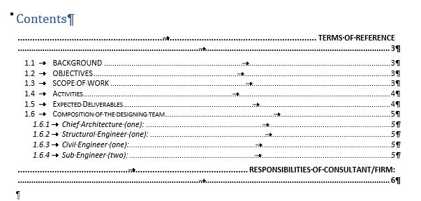 Table of Contents - Heading Level 1 - Microsoft Q&A