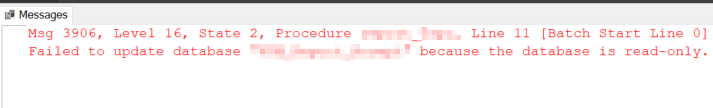 How To Insert Record Or Redirect Query When Connection String Using Applicationintent Readonly