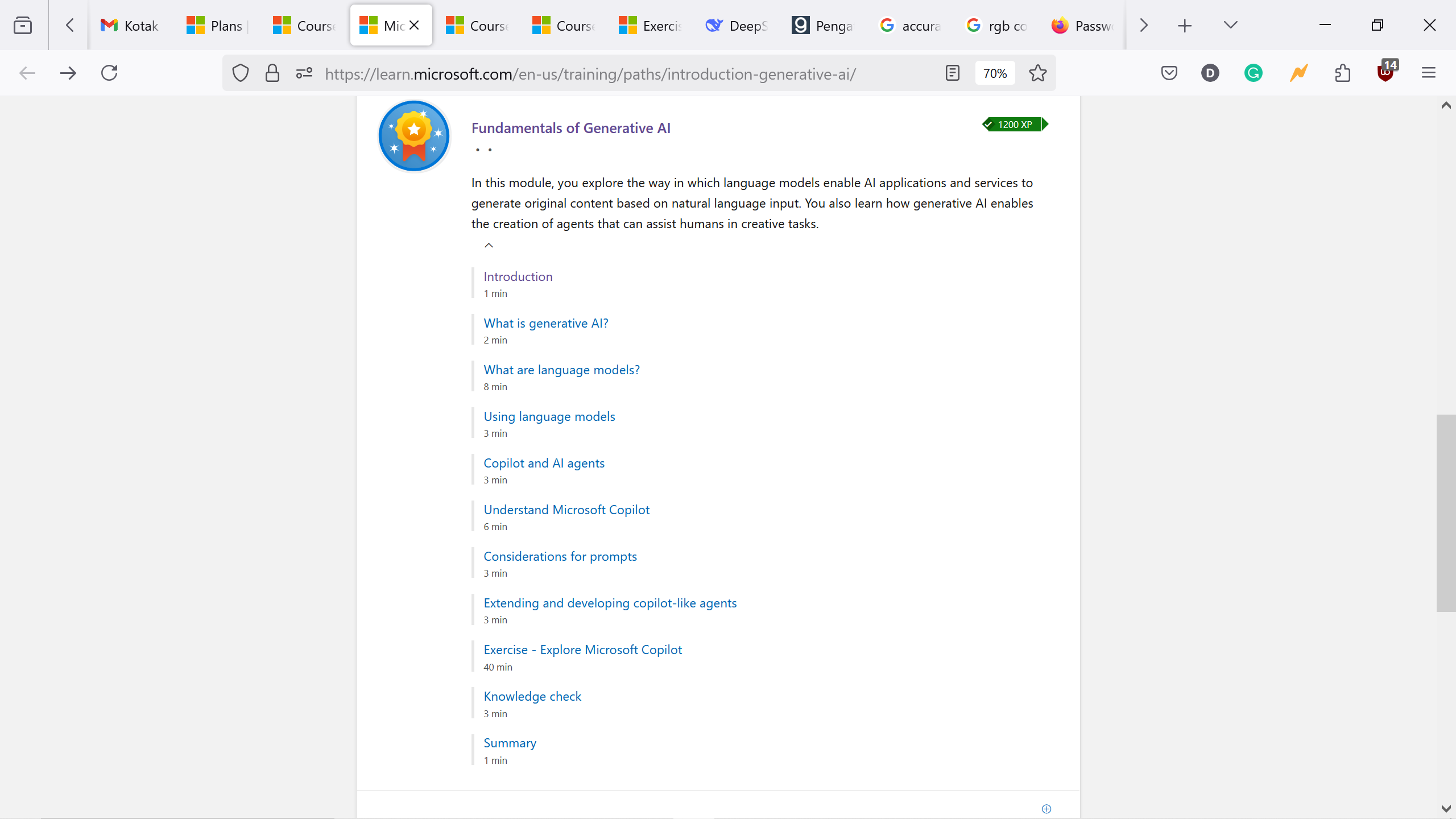 Can't Complete Microsoft Azure AI Fundamentals: Generative AI Learning ... Can't Complete Microsoft Azure AI Fundamentals: Generative AI Learning ...