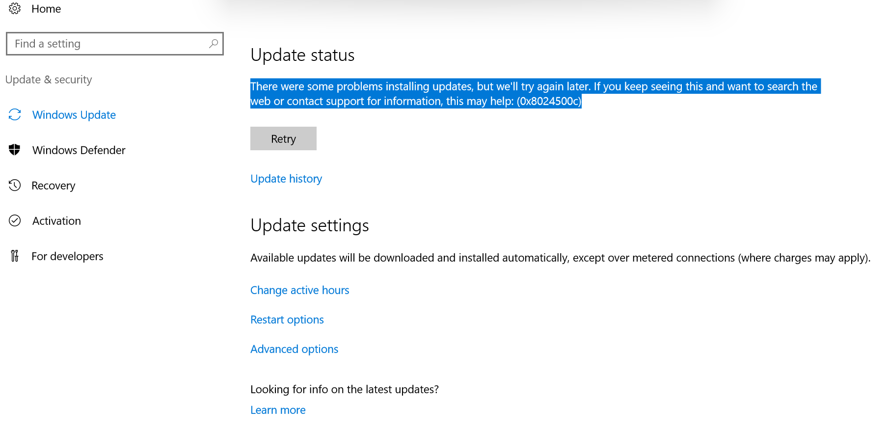 Why Windows Server not detecting download file from WSUS Server ...