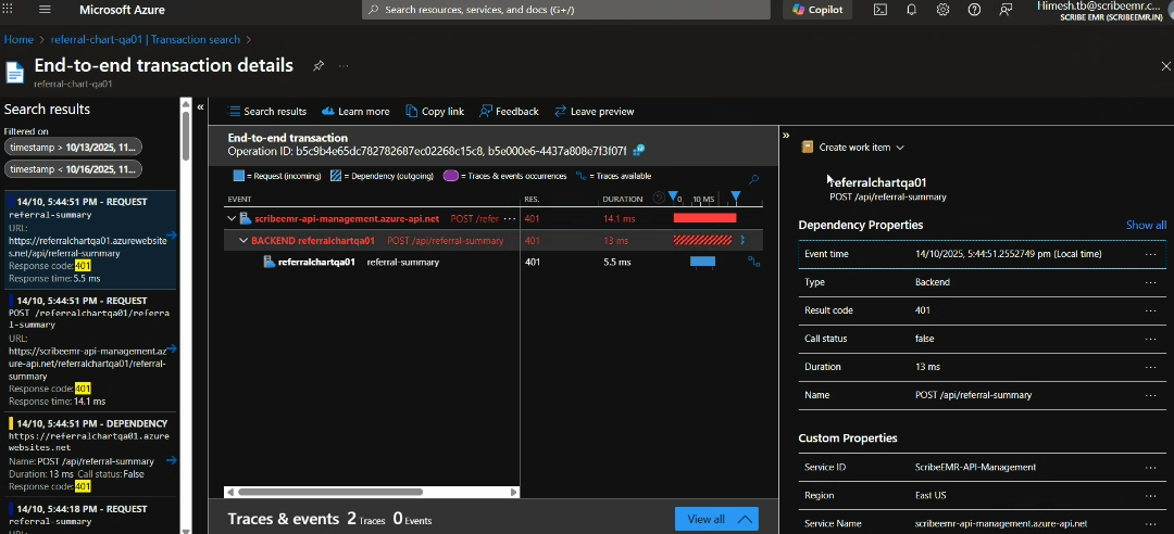 User have reported receiving a 401 Unauthorized error when accessing the newly created Function ...