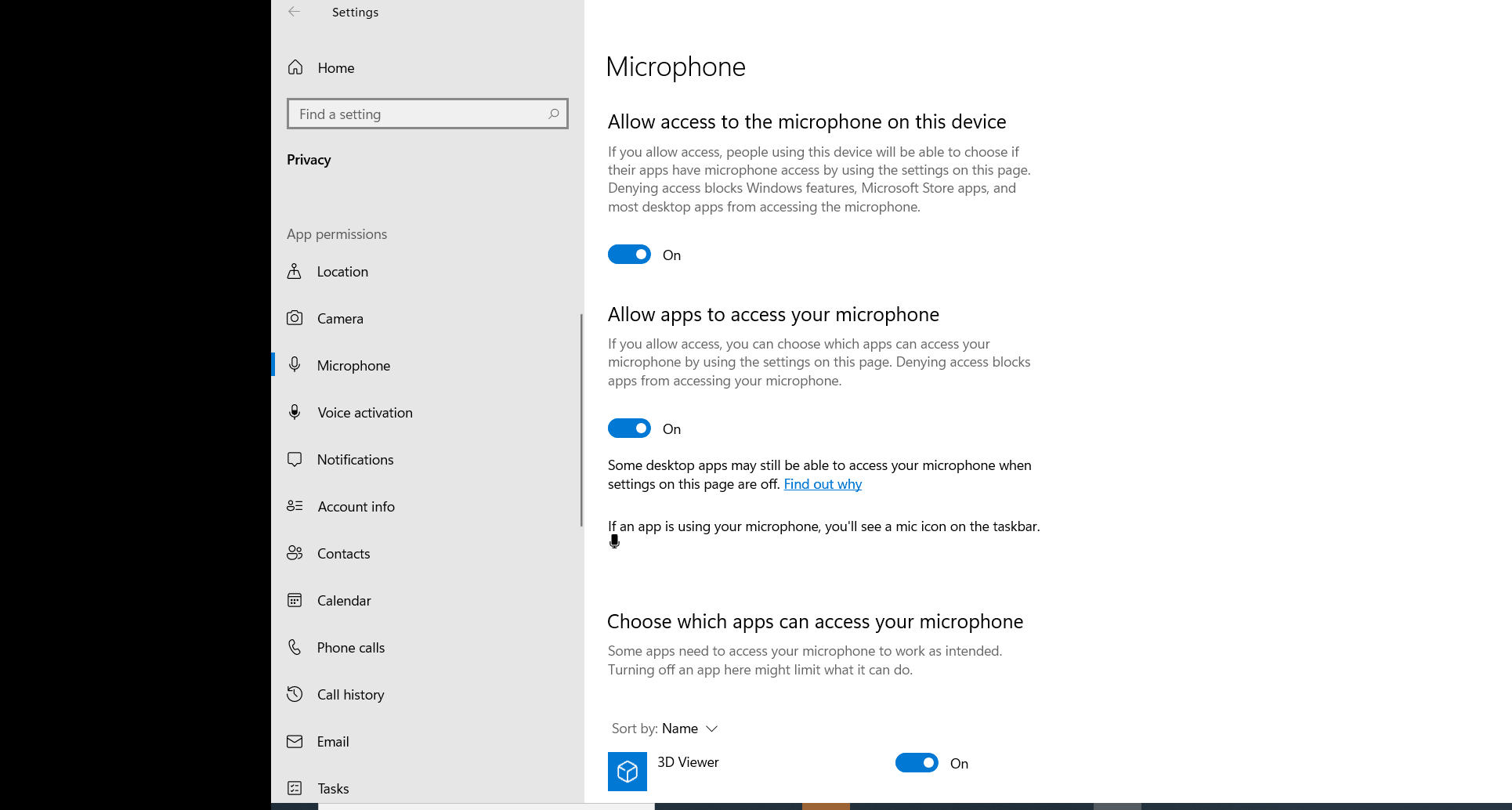 How do I disable mic access to one desktop app? - Microsoft Q&A