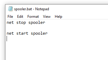 Is there a way to run a batch file to restart the print spooler? - Microsoft Q&A