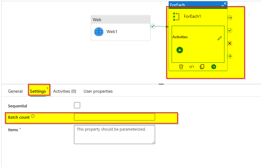 Azure Data Factory Divide A List Of Ids Json Format File Into Packets Of 100 Ids Microsoft Qanda 4679