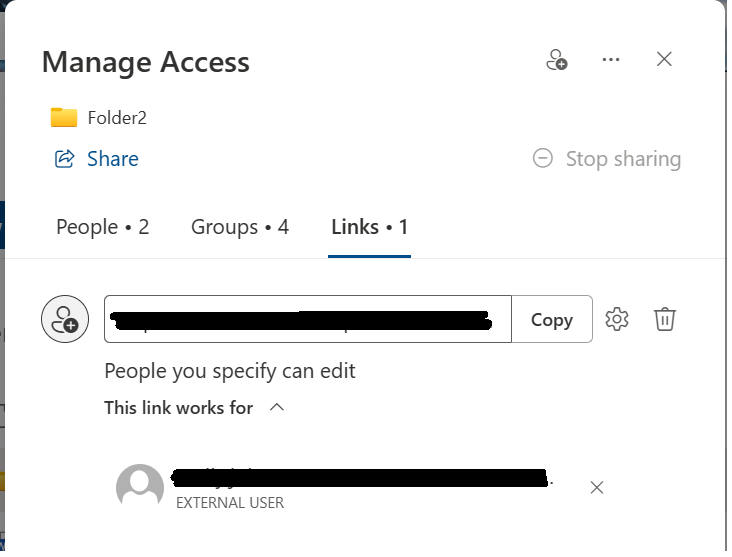How We Can Find The Users Of The Shared Link In Sharepoint Using Powershell Microsoft Qanda