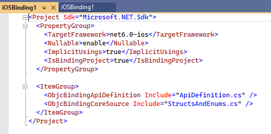 I am unable to change the runtime for my iOS- binding project from net7 to net6 - Microsoft Q&A
