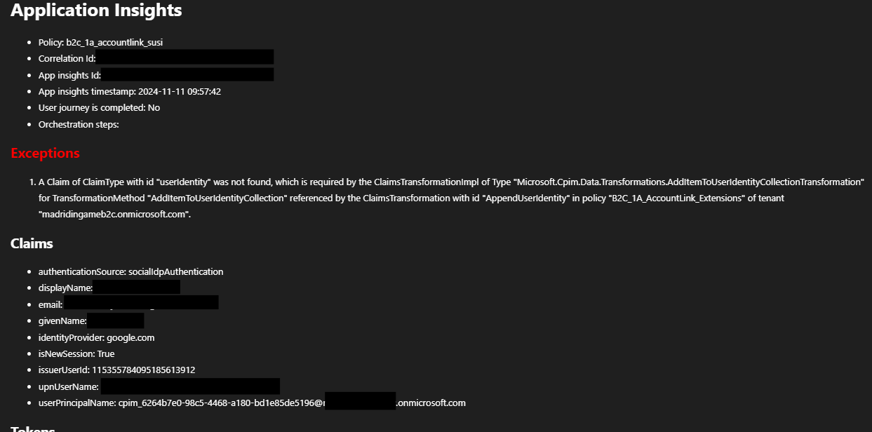 Ad B2c Custom Policies Auto Account Linking Microsoft Qanda