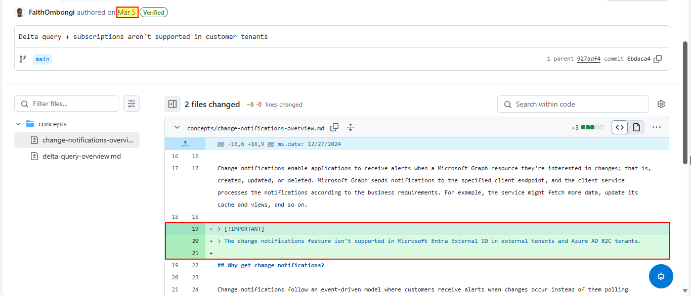 How to use Graph Change Notifications with an Entra External Id tenant? - Microsoft Q&A