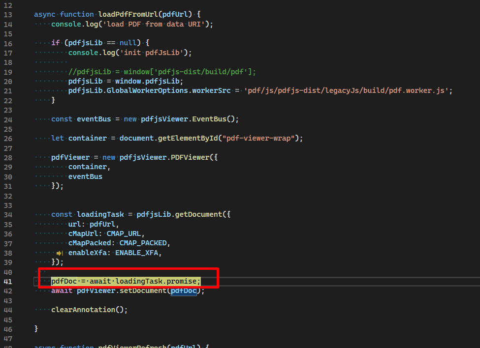 Integration pdf.js and Blazor; Debugger on Visual studio is lost ... Integration pdf.js and Blazor; Debugger on Visual studio is lost ...