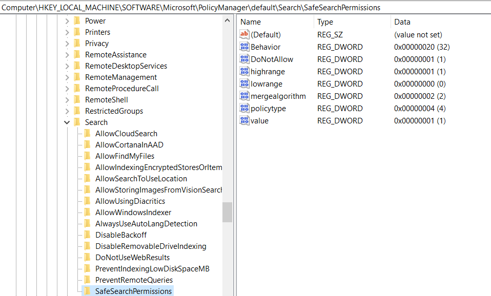 Bing SafeSearch Stuck on as Strict in the UK - Microsoft Q&A