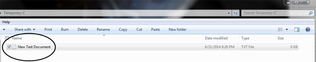 How Can You Create A "New Text File" Button On The Windows 7 Explorer ...