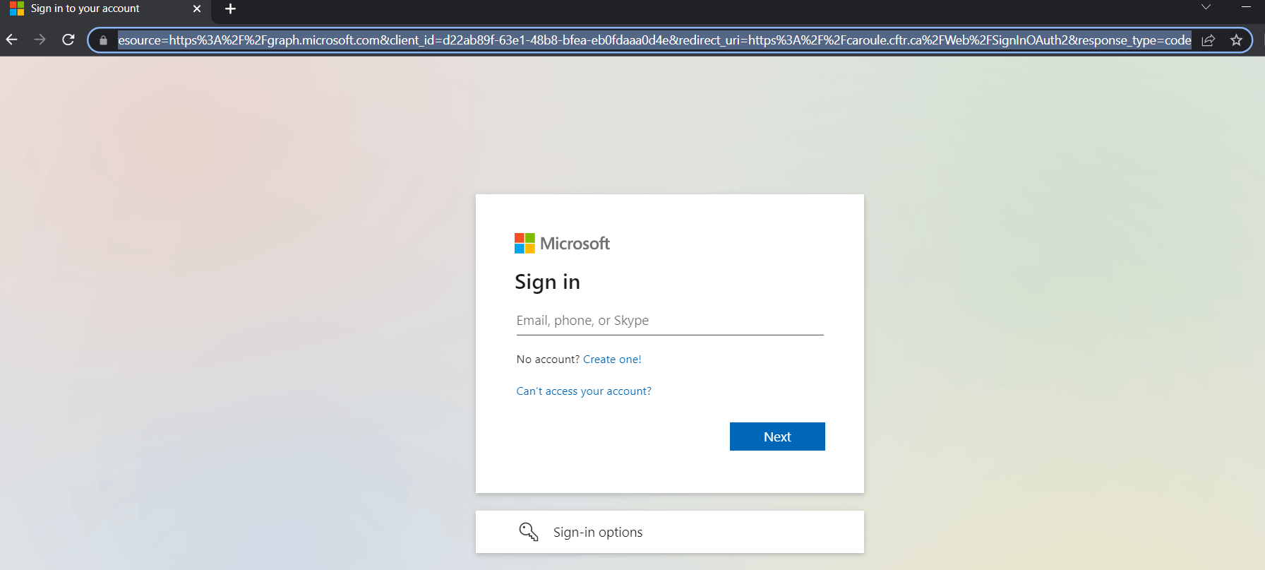 Annoying redirection to microsoft sign in page - Microsoft Q&A