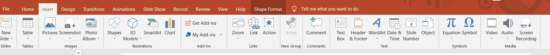 Cant use insert icons button - Microsoft Q&A