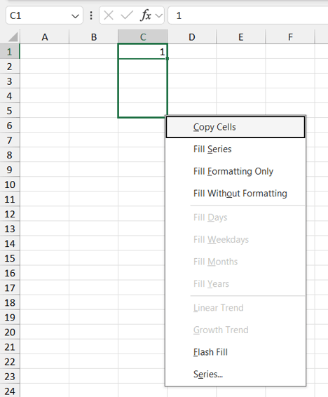 Autofill option changed to format - Microsoft Q&A