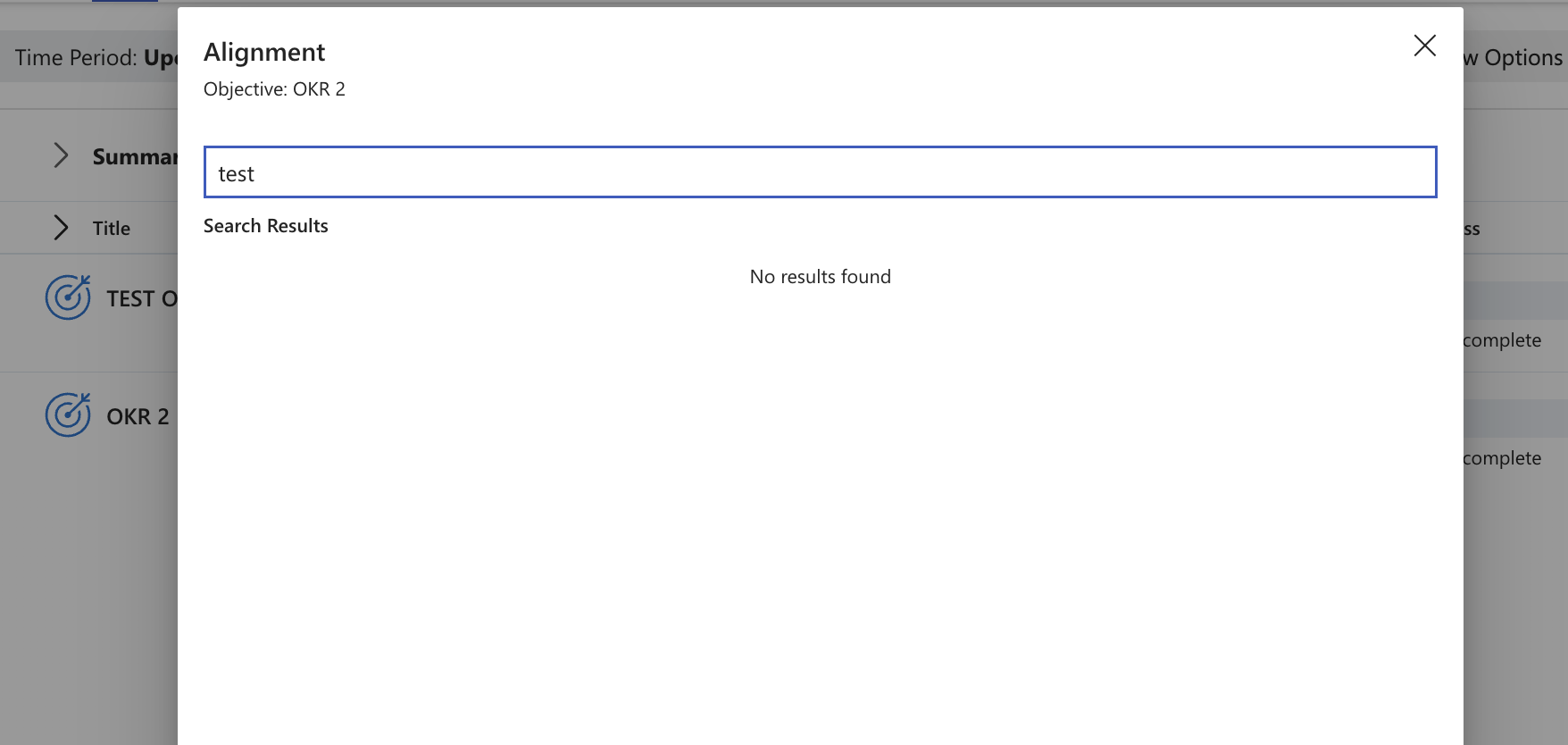Viva Goals Okr Not Show When Search Microsoft Qanda