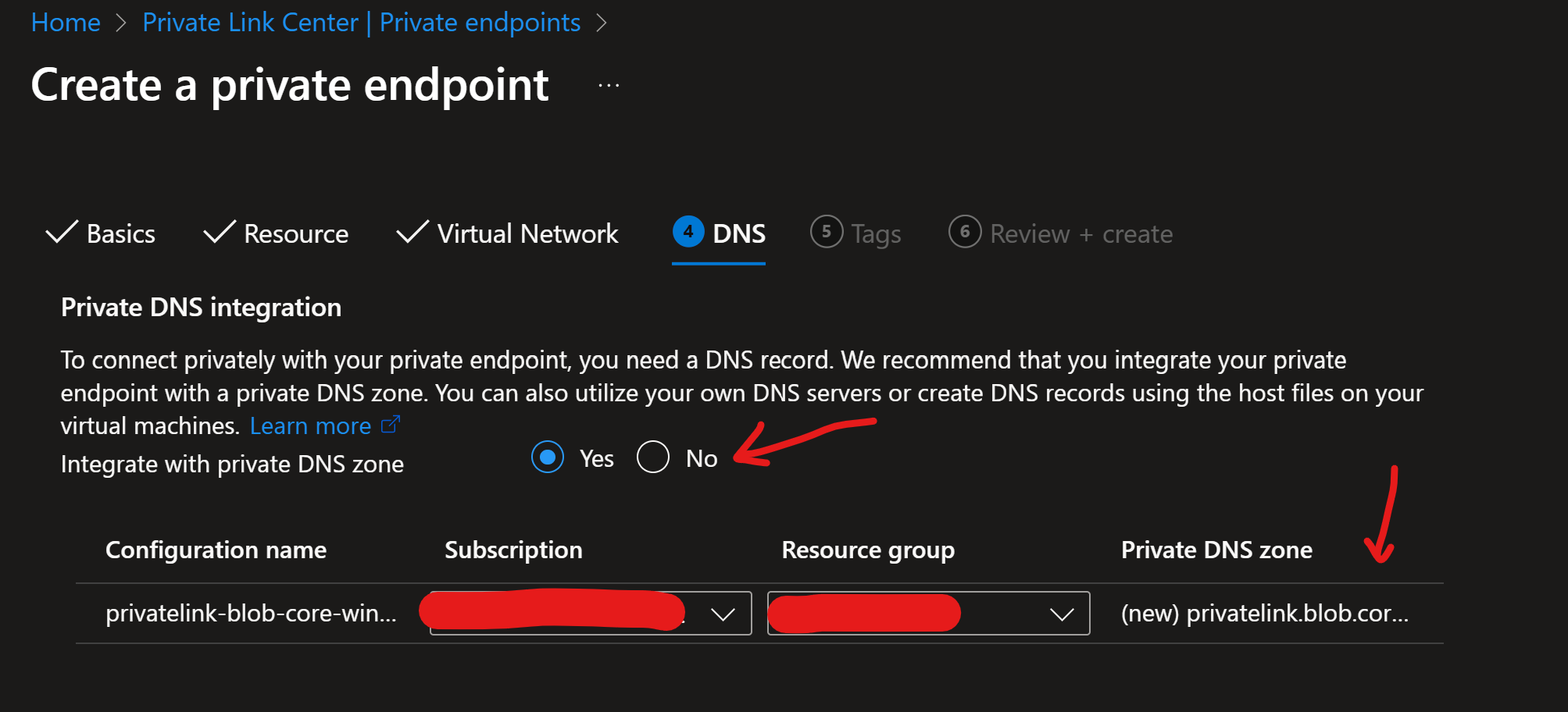 Azure File Share Via Private Endpoint Failing After Re Creating The Pe With Same Name