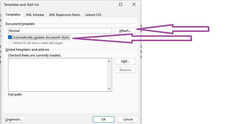 Template/Style not working on new document - Microsoft Q&A
