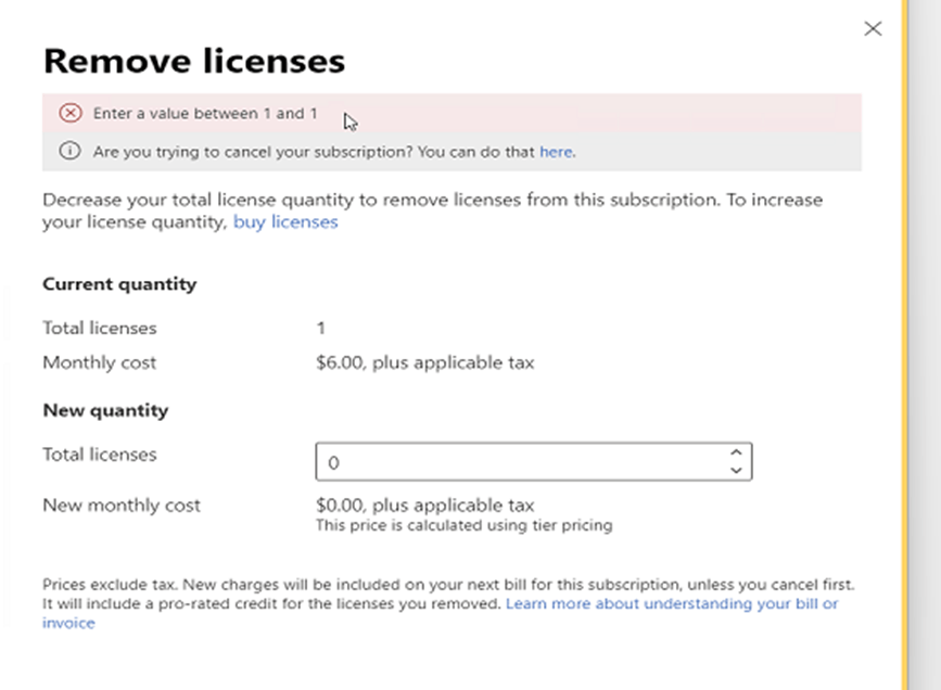 Remove licenses. - Microsoft Q&A