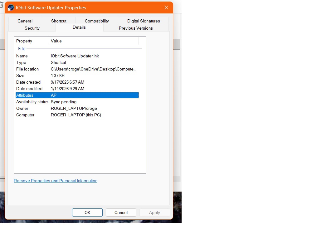 How to change ownership of a desktop link? - Microsoft Q&A