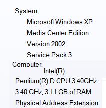 Power scheme options are unavailable on Windows XP Media Center Edition ...