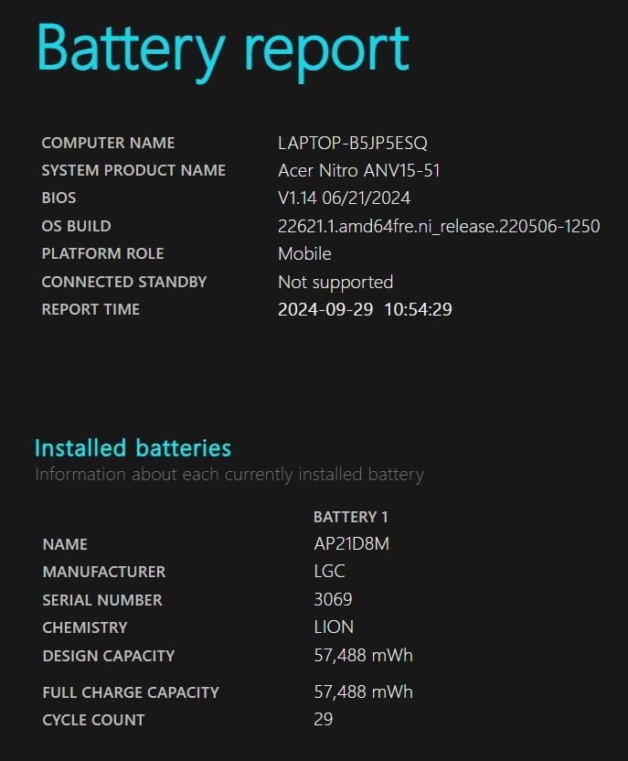 Why my laptop battery percentage is not increasing (not decreasing too ...