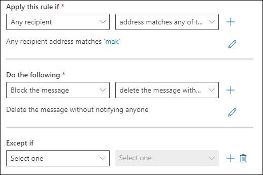 We have an issue with Mail Flow rules in Exchange On-line. - Microsoft Q&A