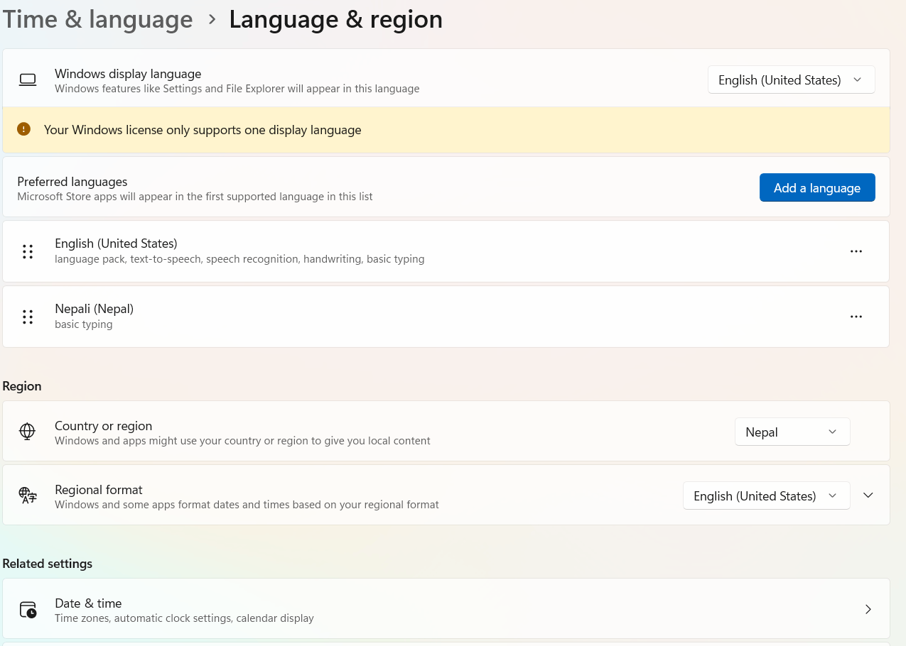 Remove unwanted keyboard layouts - Microsoft Q&A