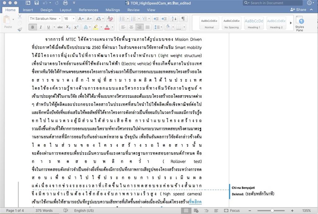 Working/typing with Thai font on Word using MacBook - Microsoft Q&A