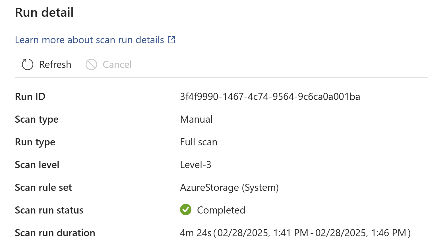 Purview Scans are creating Schema Classifications but not Data Classifications - Microsoft Q&A